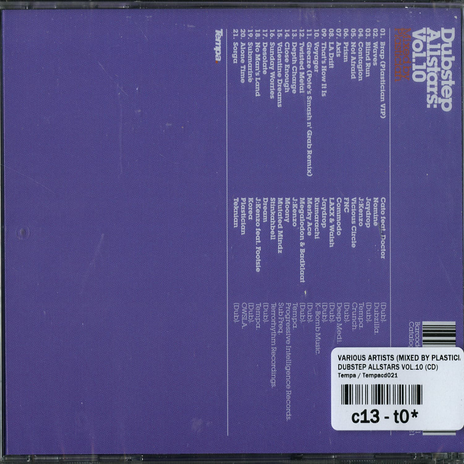 Various Artists - DUBSTEP ALLSTARS VOL.10