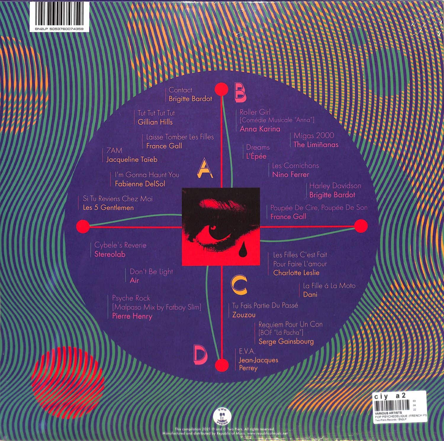 Various Artists - POP PSYCHEDELIQUE