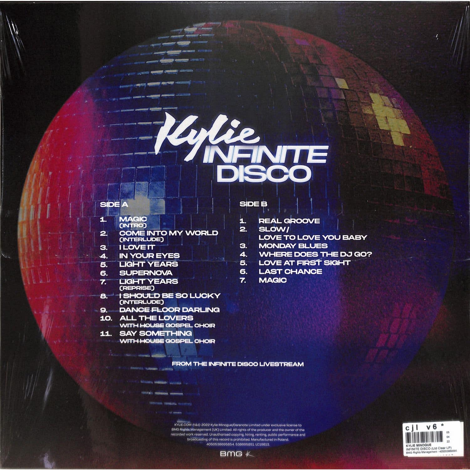 Kylie Minogue - INFINITE DISCO