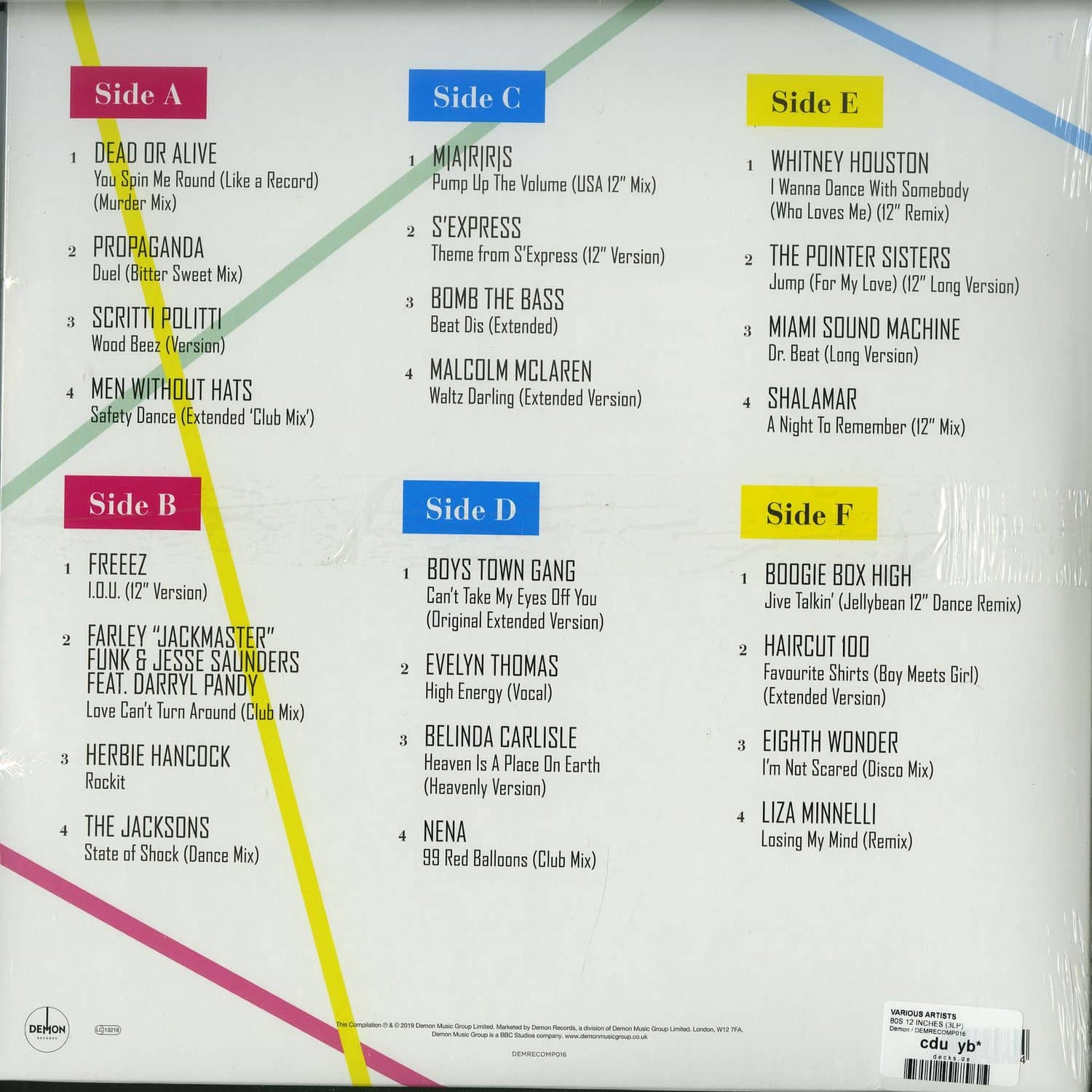 Various Artists - 12 INCHES 80S