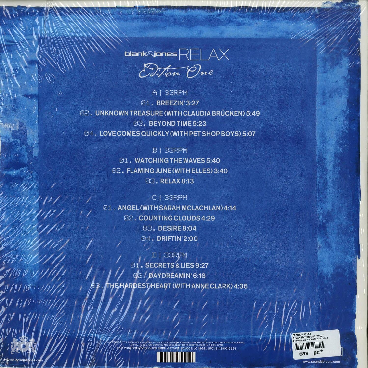 Blank & Jones - RELAX EDITION ONE