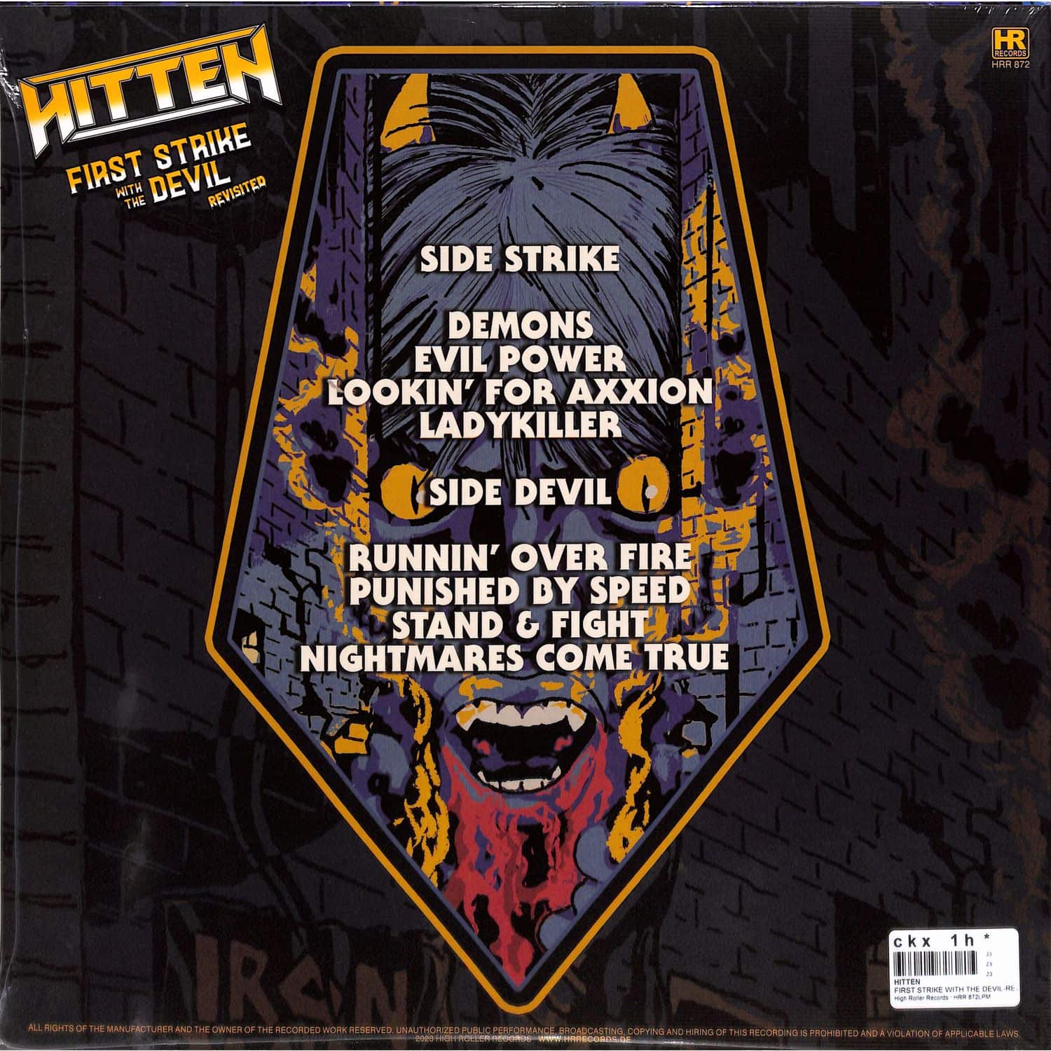 Hitten - FIRST STRIKE WITH THE DEVIL-REVISITED