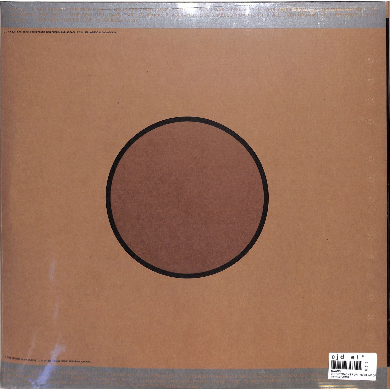 Swans Soundtracks For The Blind