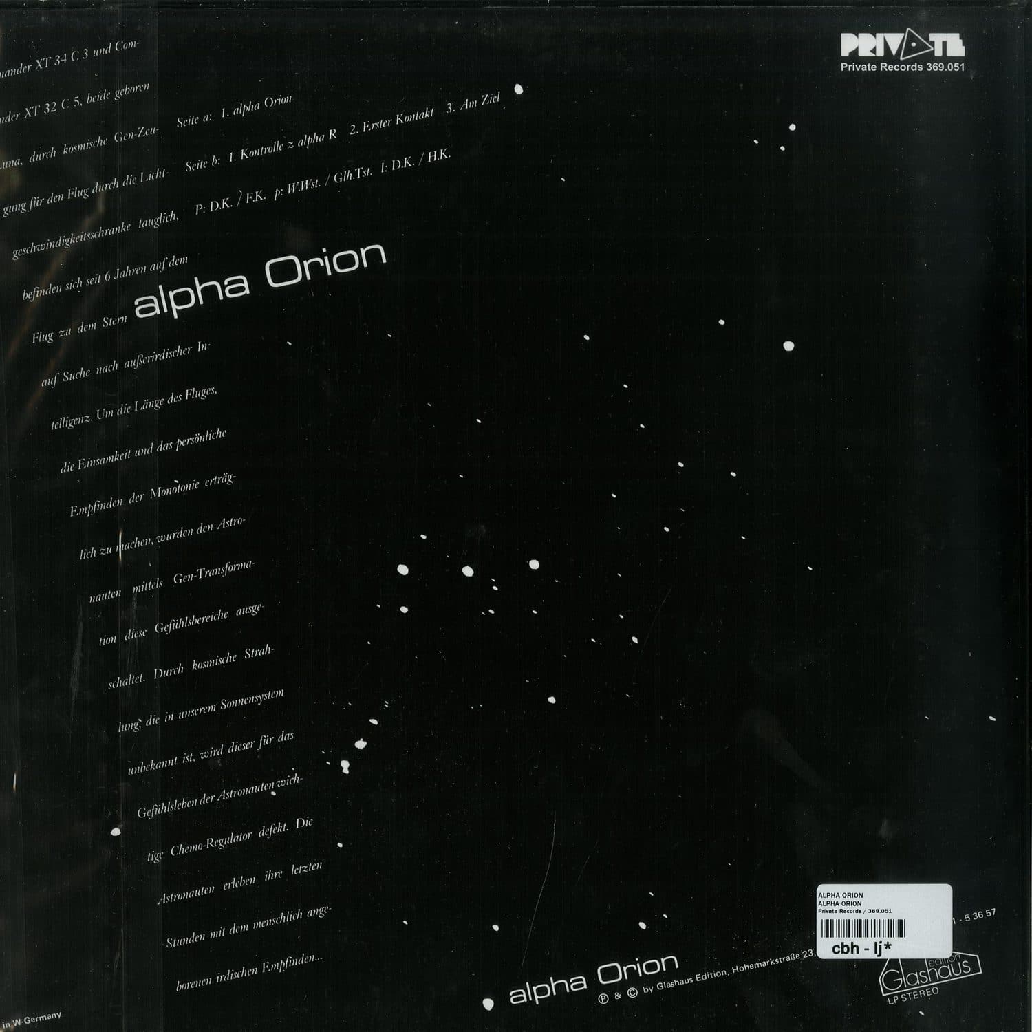 Alpha Orion - ALPHA ORION
