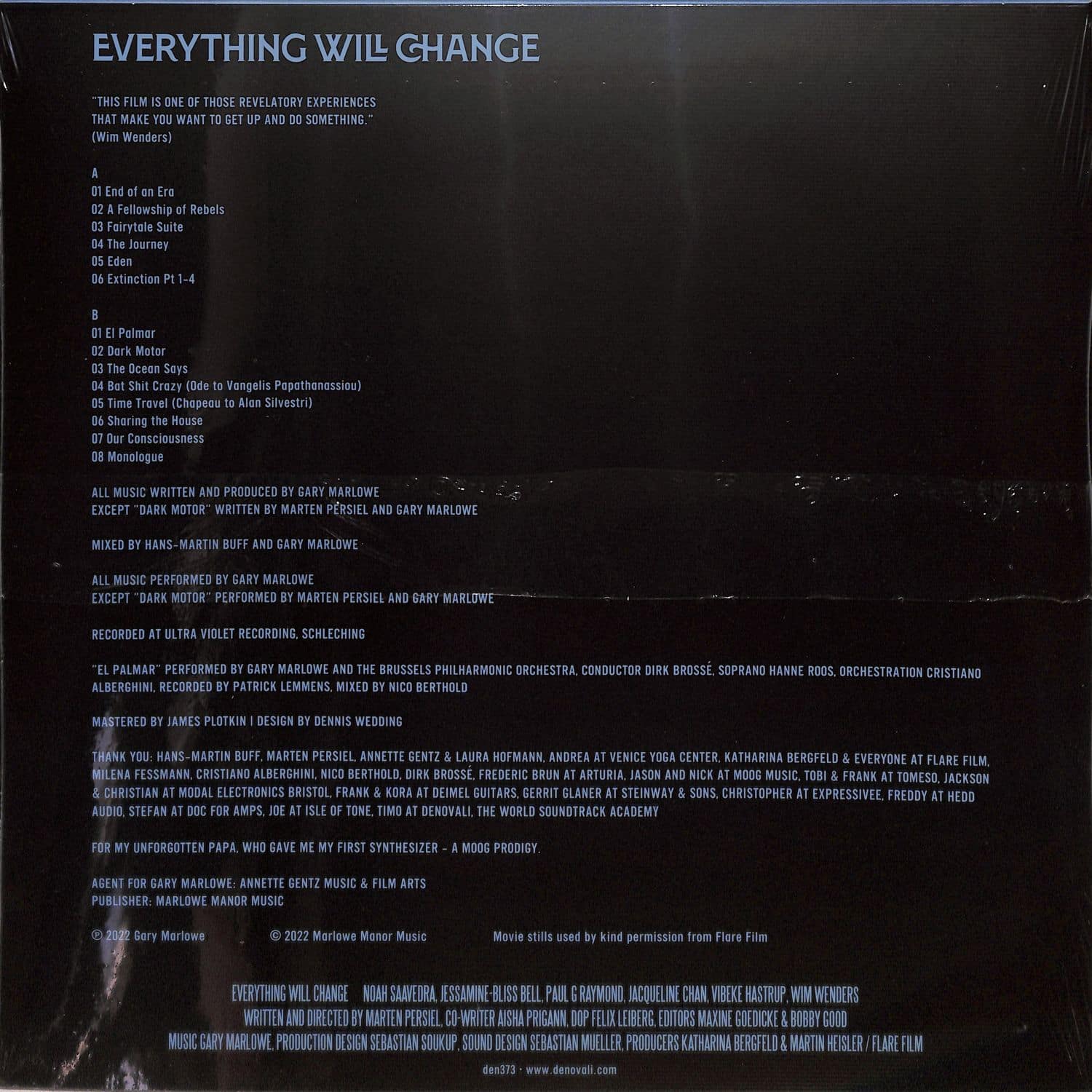 Gary Marlowe - EVERYTHING WILL CHANGE