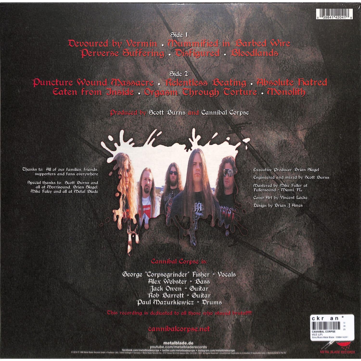 Cannibal Corpse Vile