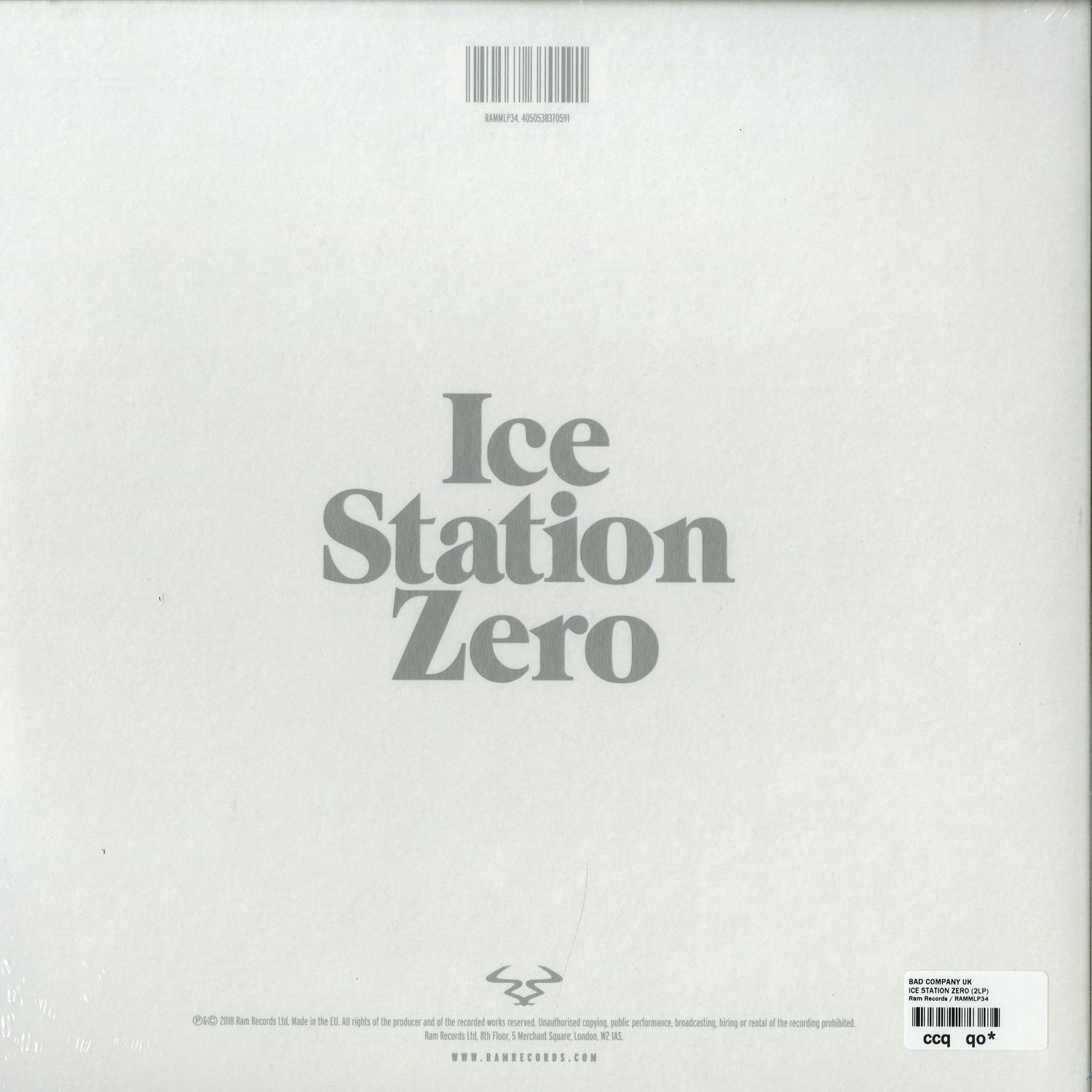 Bad Company UK - ICE STATION ZERO