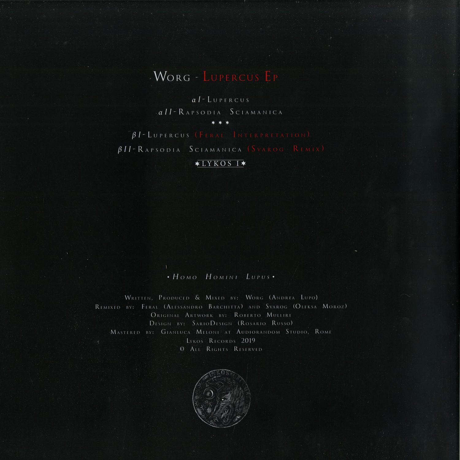 Worg - LUPERCUS EP