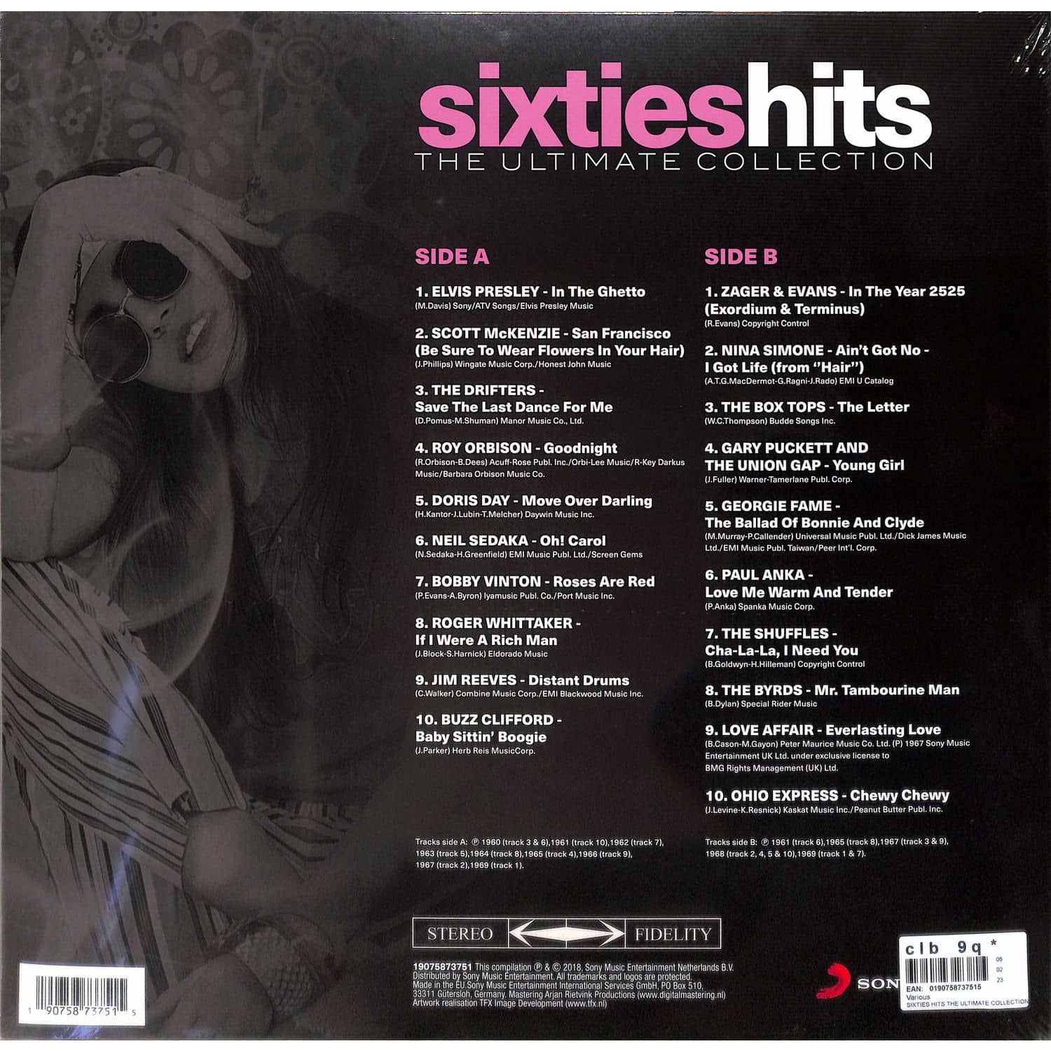 Various - SIXTIES HITS THE ULTIMATE COLLECTION