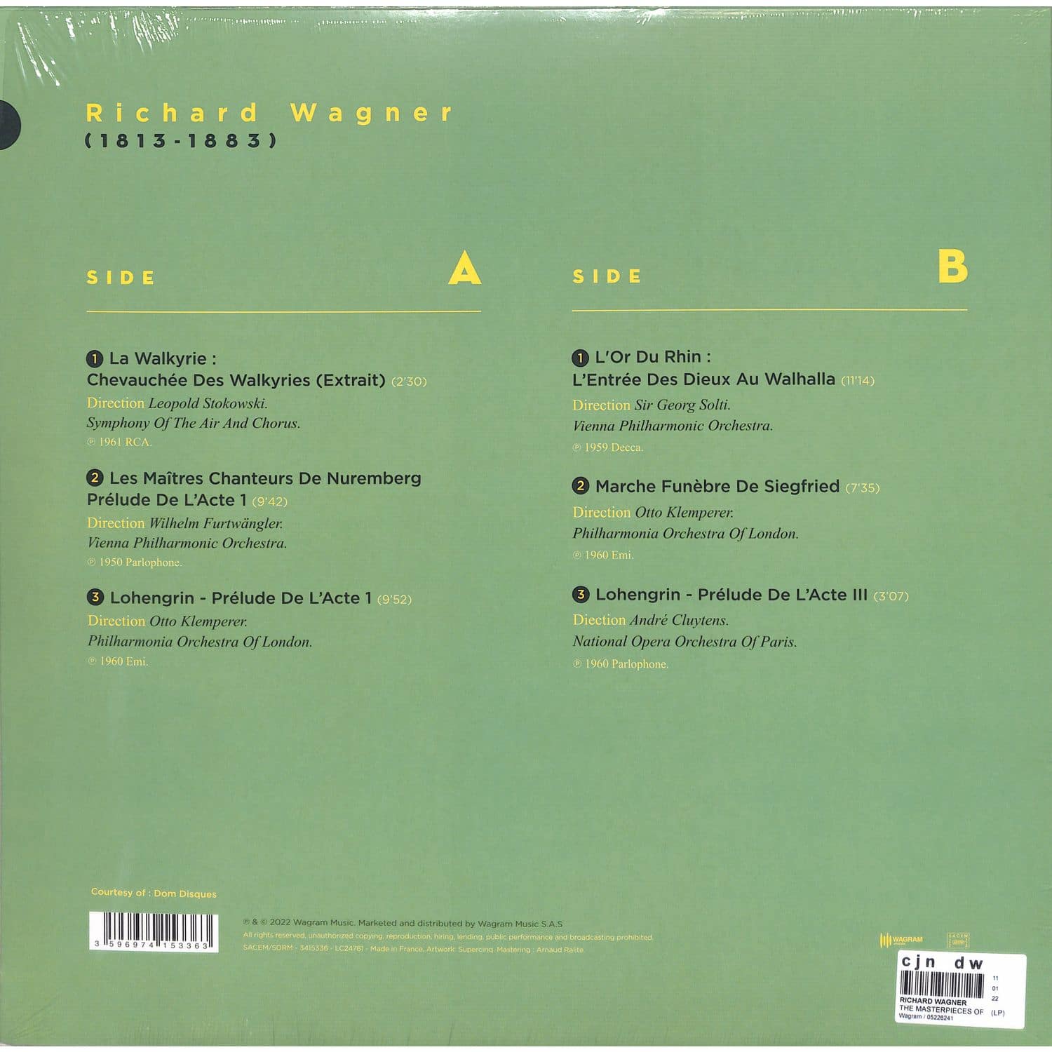 Richard Wagner - THE MASTERPIECES OF...