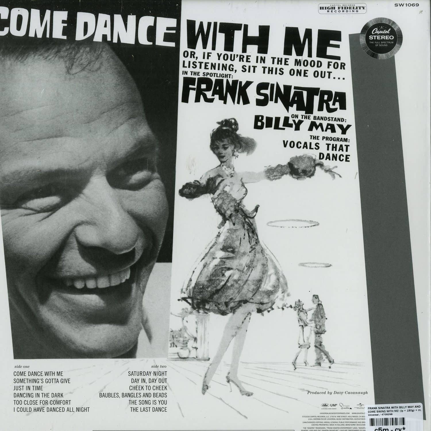 Frank Sinatra with Billy May and his Orchestra - COME DANCE WITH ME!